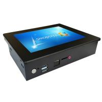 China 8'' Embedded Industrial LCD Rugged Monitor HD All In One Fanless Touchscreen PCs for sale