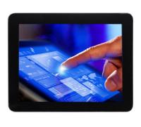 China Industrial 8'' Touchscreen Monitor Embedded Panel Mount HD LCD Display High Brightness for sale