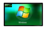 China 43'' Multi Touch LCD HD All In One Fanless Touch Panel PC High Brightness PCAP Panel Mount J1900 for sale