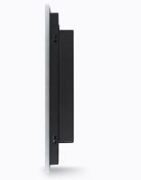 China Aluminum Alloy Pure Flat Bezel IP65 Front Resistive Pcap Touch Industrial PC Panel Mounted PC for sale