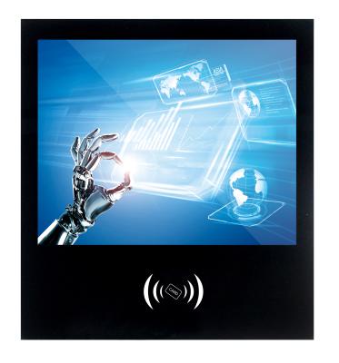 China 17'' Zero-Bezel Multi Touch Panel PC PCAP Touch Android J1900 Fully Integrated for sale