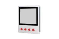 China 12.1'' Full IP65 High Brightness Panel PC Integrated Buttons Operation With NFC/RFID for sale
