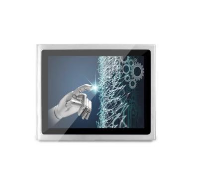 China 8'' Android / X86 Based Flat Panel PC Full IP69K Stainless Steel PCAP Touch With NFC/RFID for sale