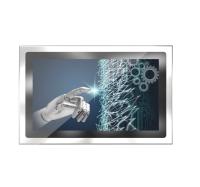 China 24'' Full IP69K Stainless Steel Android / X86 Based Flat Panel PC PCAP Touch High Brightness Panel PC With NFC/RFID for sale