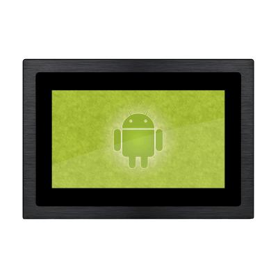 China 7'' PCAP Flat Bezel Touch Panel PC with Android / X86 Based High Brightness NFC/RFID for sale