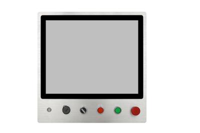China Industrial Grade 19.5'' Integrated Buttons Panel PC with PCAP Touch RK3288 for sale