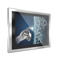 China Waterproof 10.4'' IP69K Stainless Steel Chassis PCAP Touch Monitor Display with AR/AG/AF Protective Glass for sale