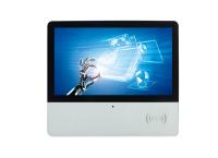 China Customize 15.6'' PCAP Flat Bezel panel mounted Touch LCD Panel PC All In One Fanless with RFID reader and finger printer for sale