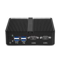 China All-Aluminum Fanless Box PC Touch Monitor Industrial Embedded Box Computers Intel Elkhart Lake J6412/J641 for sale