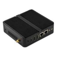 China All-Aluminum Fanless Box PC Touch Monitor Industrial Embedded Box Computers Intel Elkhart Lake J6412/J641 for sale