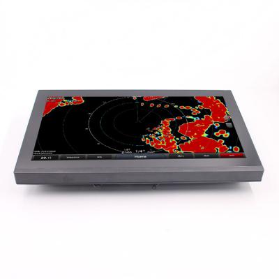 China 15.6'' LCD Panel Marine Fishfinder Display IP67 Waterproof Touch Fishing Monitor for sale