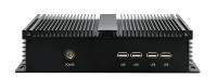 China Black Shell Mini Embedded Industrial PC With Intel I3/I5/I7 Processor for sale