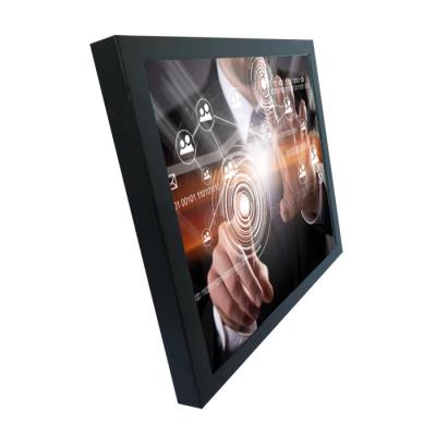 China 15 inch industrial chassis LCD touch monitor with VGA,DVI,HDMI input for koisk,gaming,industrial control for sale