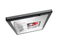 China 17 inch industrial flush mount PCAP touchscreen LCD Monintor Display with VGA,DVI,HDMI input for industrial control for sale