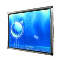 China 15 inch industrial rear mount SAW touchscreen LCD Monintor Display with VGA,DVI,HDMI input for industrial control for sale