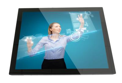China High Resolution Capacitive Industrial Touch Screen Monitor 19'' IP65 Front Panel for sale