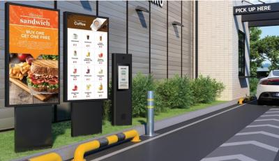 China Industrial Grade Outdoor LCD Touchscreen Monitor 86 inches Display High Brightness With Optical Bonding for sale