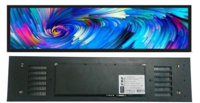China TFT   36.6'' Stretched Bar LCD Display Industrial Touch Screen Monitor with Android Display with RK3288 for sale