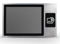 China PCAP Touch Panel PC 15 Inch Computer Intel I3/I5/I7 With RFID Reader / Face Recognition for sale