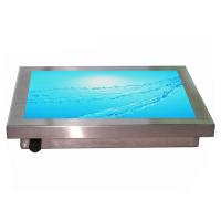 China Stainless Steel Rugged Panel PC Resistive / Capacitive Touch Screen 17