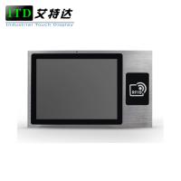 China 64G Wall Mounted Flat Touch Panel PC All In One With RFID And Camera for sale