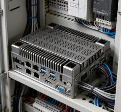 China All-Aluminum Industrial Compact Embedded Computer  Supports Intel® J6412,N97 & 4th ~ 12th Gen U-Series CoreTM  i3/i5/i7 Processors Flexible CPU Options for sale
