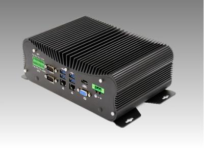 China All-Aluminum Industrial Compact Embedded Computer  Supports Intel® J6412,N97 & 4th ~ 12th Gen U-Series CoreTM  i3/i5/i7 Processors Flexible CPU Options for sale