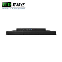 China High Resolution Panel Mount Touch Screen Monitor Flat Front Input VGA USB A Type FCC CE RoHS for sale