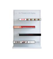 China Robust Steel Chassis Housing Digital Signage Displays Stretched Bar LCD 23