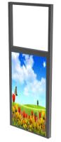 China Dual Sided Window Advertising 220W Digital Signage Displays for sale