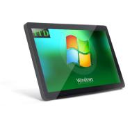 China industrial fat panel LCD monitor capacitive touch screen IP65 front for sale