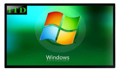 China 42in 400nits 3840x2160 All In One Pc 4K Panel Computer With OPS for sale