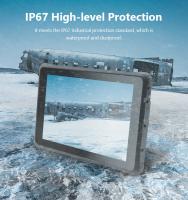China IP67 Waterproof Industrial Tablet PC 500nits IPS With GPS NFC RFID for sale
