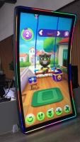 China R1500 32 Inch Curved Touch Screen Monitor J Shape Multi Languages for sale