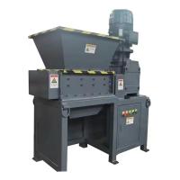 China Double Shaft Shredder Machine 4KW 110-130kg/h for Metal Car Shell Steel Scrap Recycling for sale