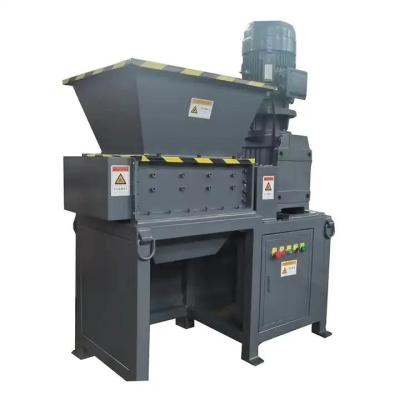 China Double Shaft Shredder Machine 4KW 110-130kg/h for Metal Car Shell Steel Scrap Recycling for sale