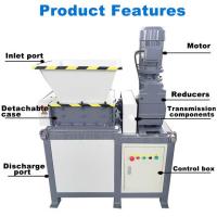 China Multifunctional Steel Scrap Shredder Machine 7.5KW 130-160kg Capacity Low Noise Recycling for sale