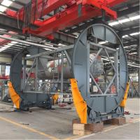 China Large Automatic Turning Rolls ISO Tank Rotator for 20ft 40ft Swap Containers for sale