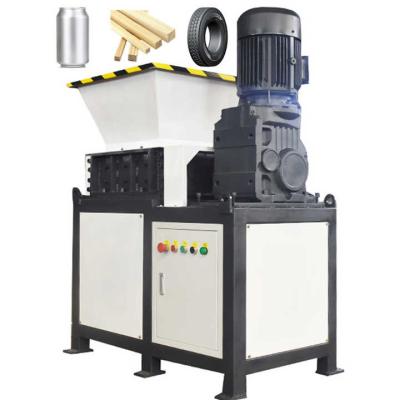 China Automatic Control Double Shaft Shredder 4KW 110-130kg/h for Rubber Tubes for sale