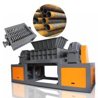 China Double Notched Roll Scrap Car Shredder 220V 380V 4KW 15RPM for Recycling for sale