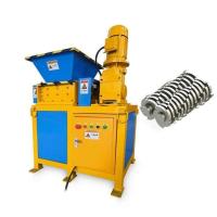 China Portable Mini Plastic Crusher Shredder Machine 4KW 110-130kg/h for Hard Drive Waste Recycling for sale
