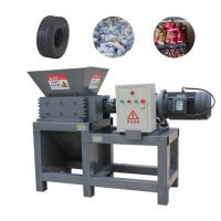China Industrial Double Shaft Plastic Shredder 4KW 110-130kg/h Automatic Crusher for sale