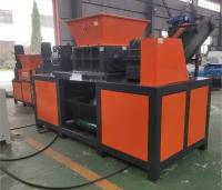 China Industrial Double Shaft Plastic Shredder 4KW 110-130kg/h Automatic Crusher for sale