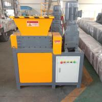 China 110-130kg/h Rubber Crusher Machine Tire Recycling Shredder for Wood Pallet and Plastic for sale