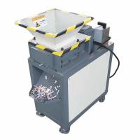 China Double Shaft Metal Chip Crusher 7.5KW 130-160kg Capacity Recycling Shredder for sale