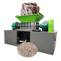 China Industrial Hydraulic Feed Wood Chipper Shredder 7.5KW 150-200KG Capacity for sale