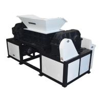 China Double Shaft Stump Shredder 7.5KW Wood Recycling Equipment for Biomass and Waste Wood for sale