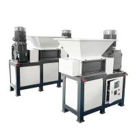 China Double Shaft Stump Shredder 7.5KW Wood Recycling Equipment for Biomass and Waste Wood for sale