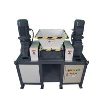 China Industrial Double Shaft Shredder Machine 7.5KW for Waste Plastic Wood Pallet Shredding 150-200kg Capacity for sale