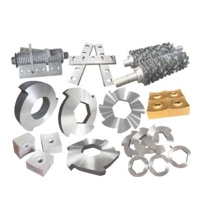 China Custom Industrial Shredder Blade 9Crsi Cr12MoV H13 Steel for Waste Recycling for sale